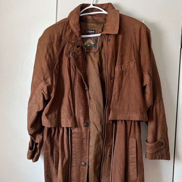 Adventure Bound | Jackets & Coats | Adventure Bound Brown Leather ...